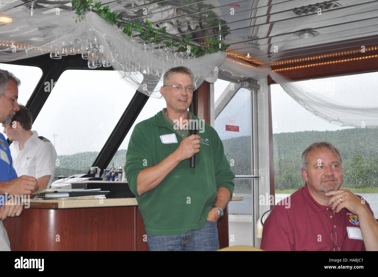 Matt Dallman of The Nature Conservancy and the U.S. Fish and Wildlife ...