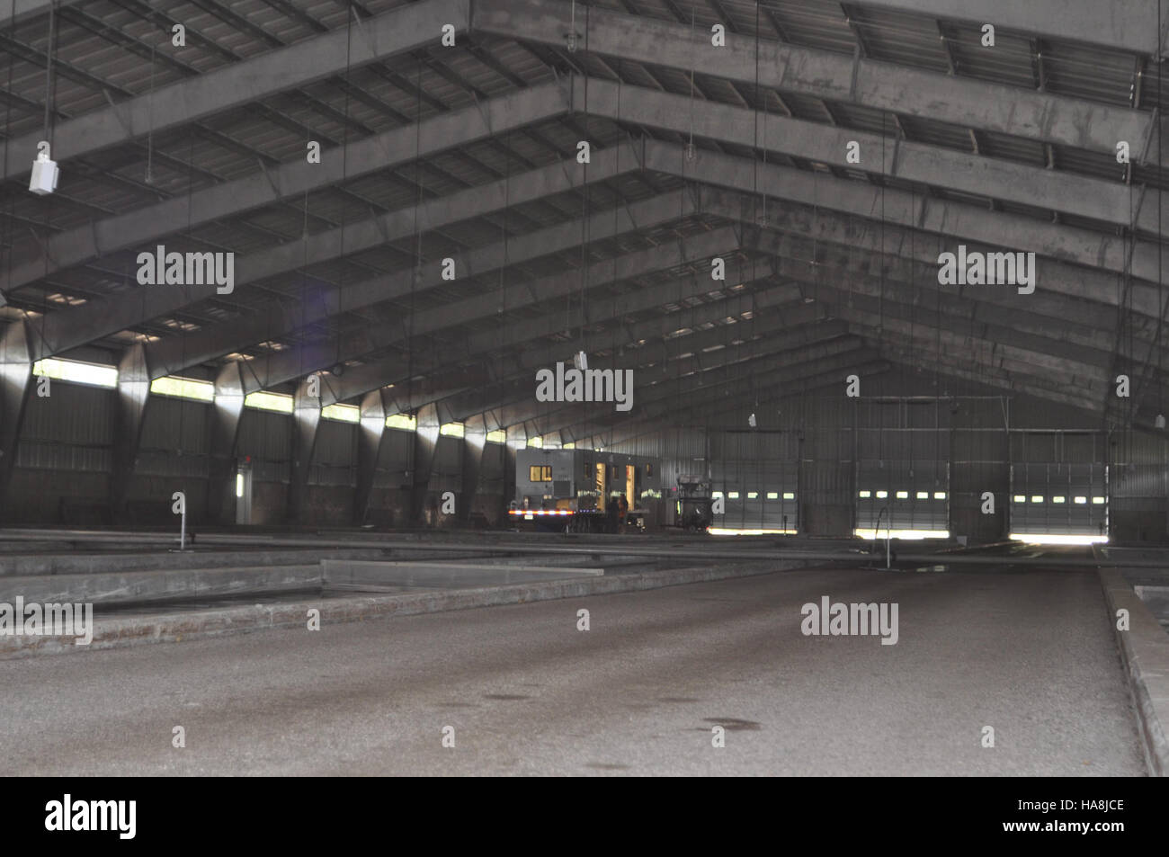 The new hatchery building, managed by the U.S. Fish and Wildlife ...