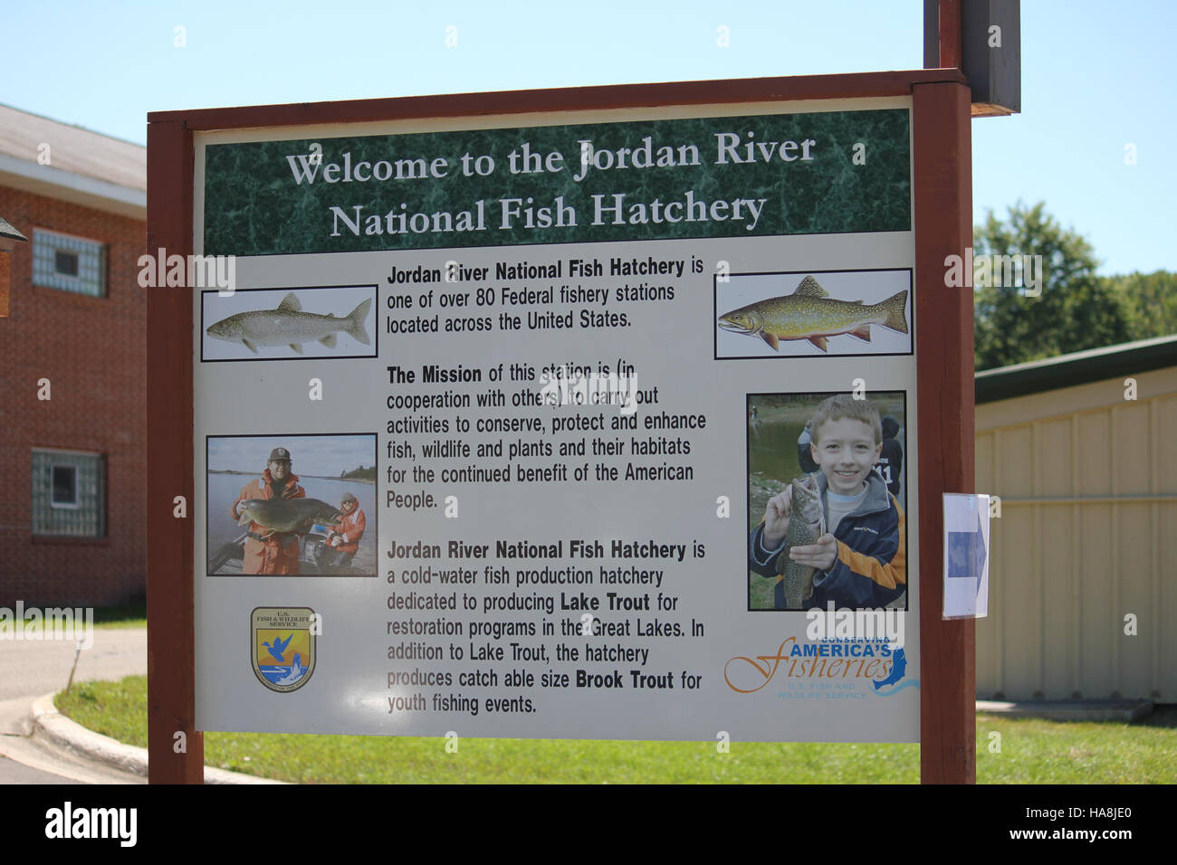 The Jordan River National Fish Hatchery works to restore fish ...