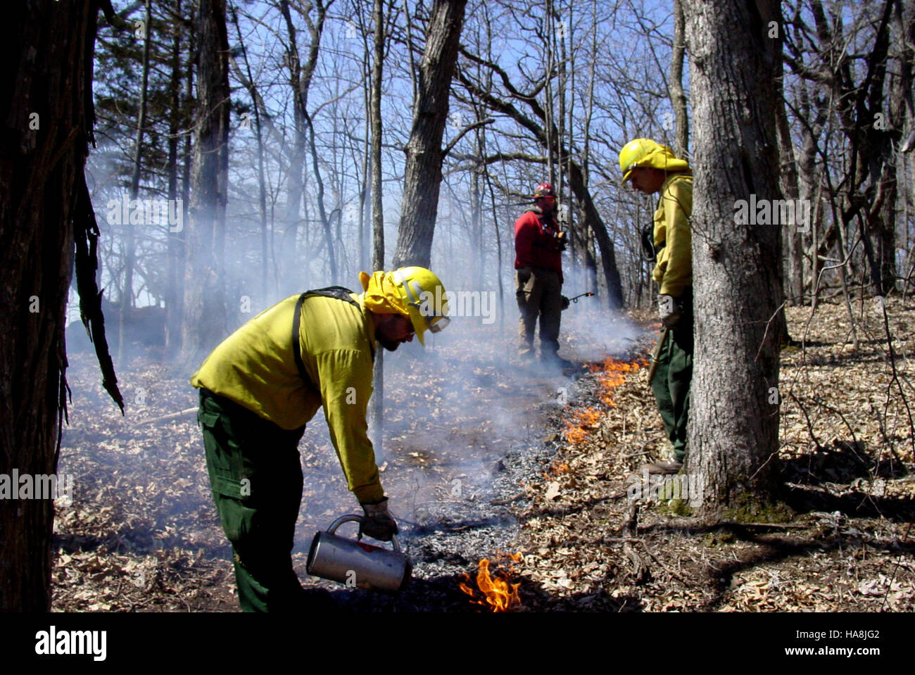 Prescribed burning is a controlled fire technique used by the U.S. Fish ...