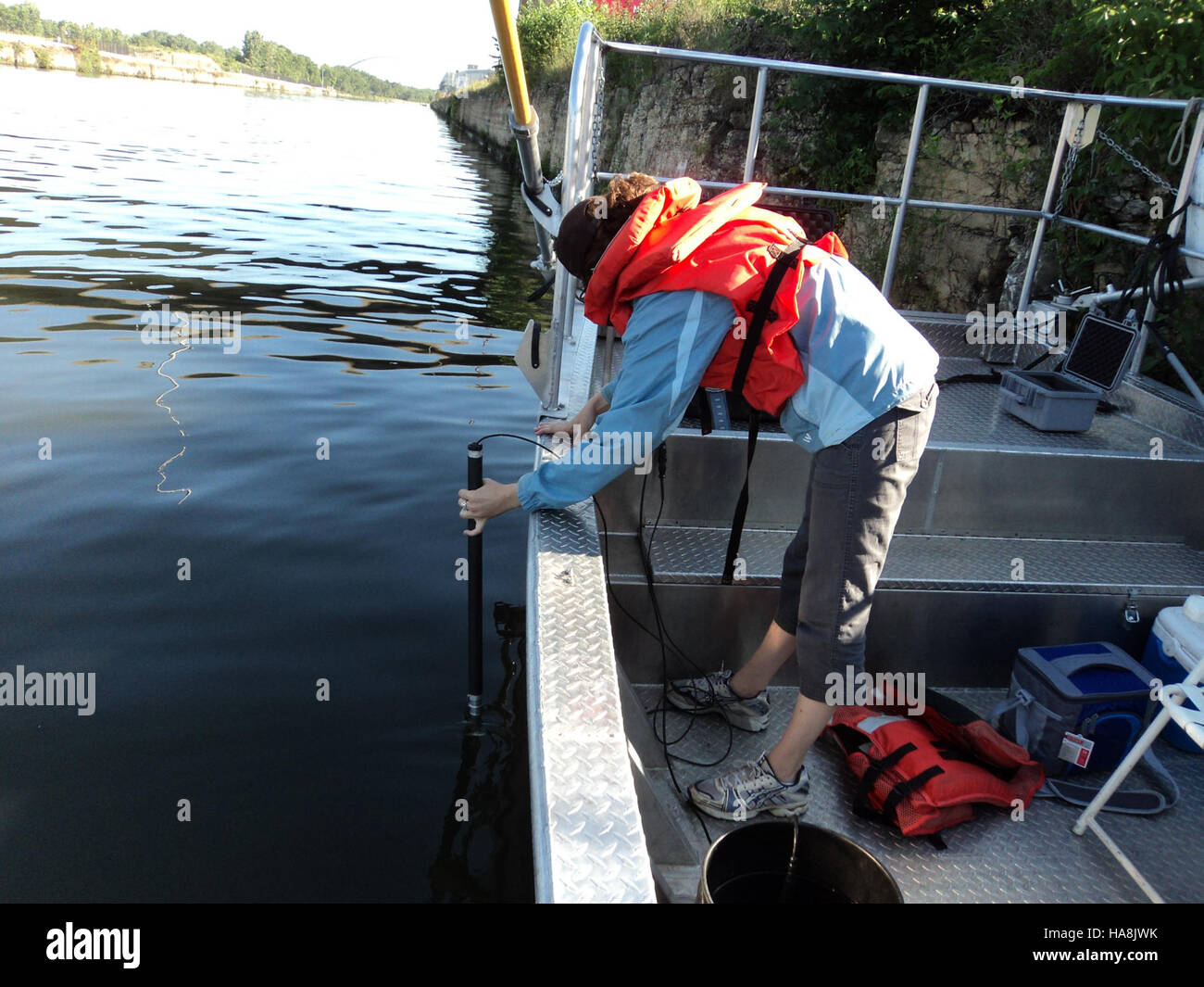 Testing wetland water hi-res stock photography and images - Alamy