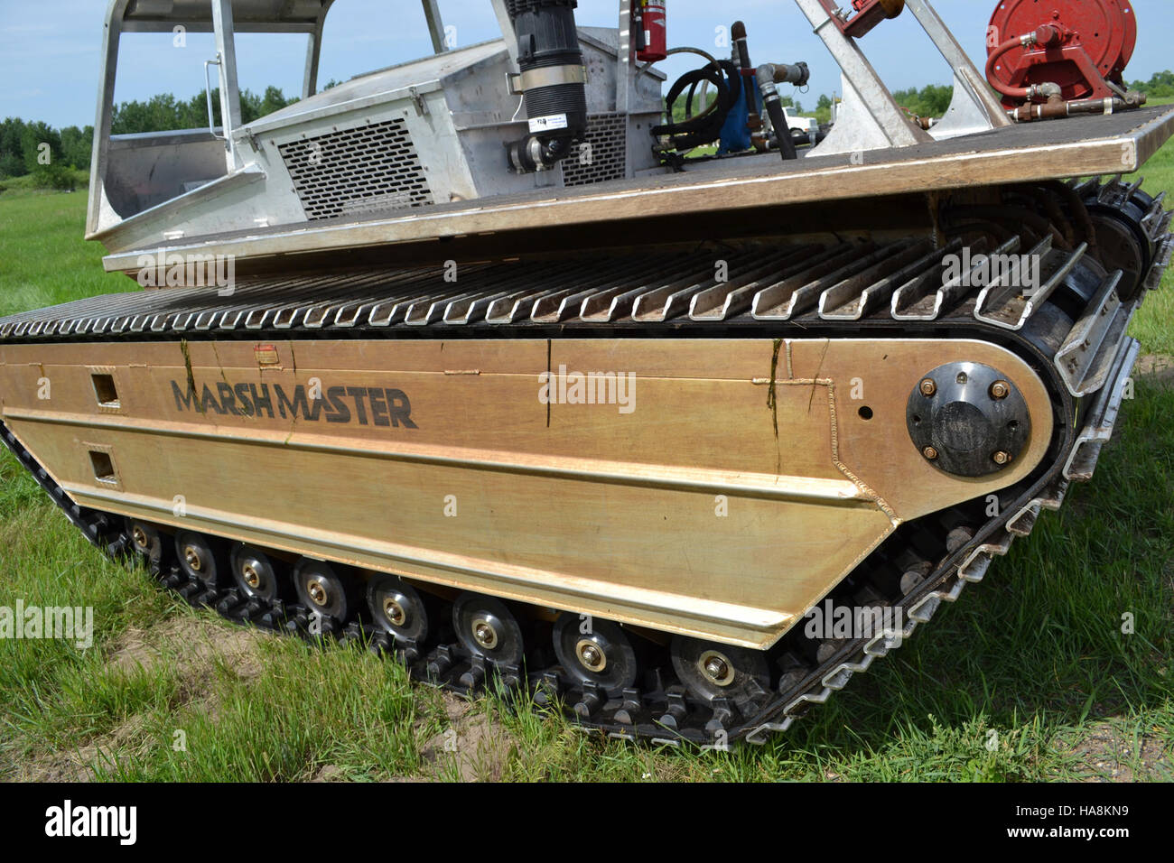 The Marsh Master, an all-terrain vehicle, is used by the U.S. Fish and ...