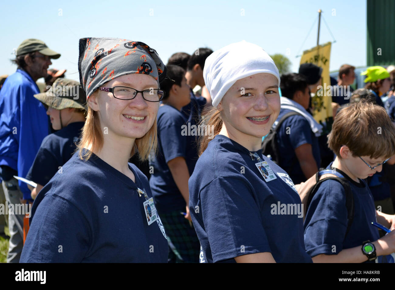 The Venturing Scouts participate in outdoor activities at national ...