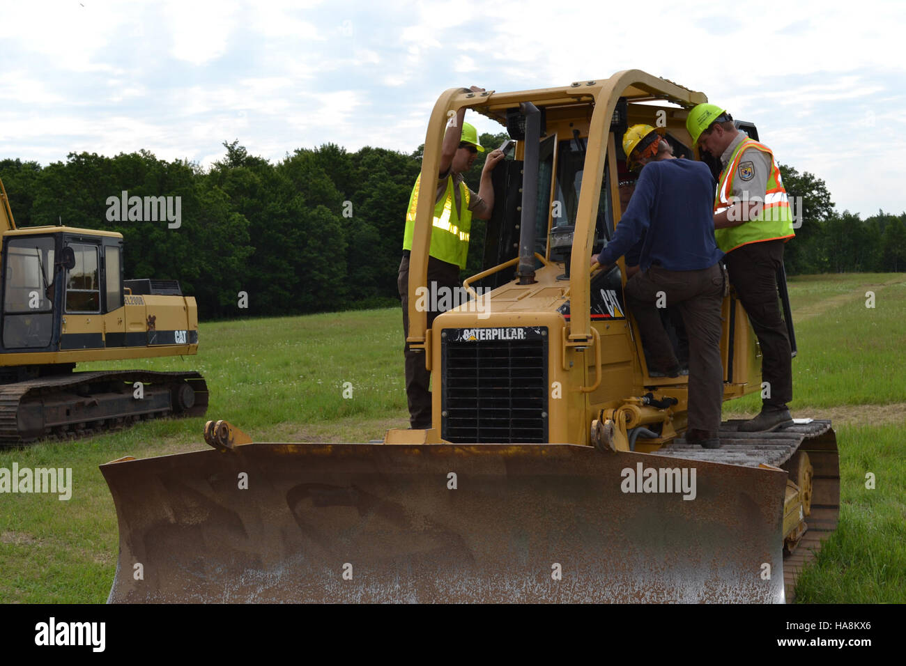 Dozer training exercises conducted at U.S. National Parks help prepare ...