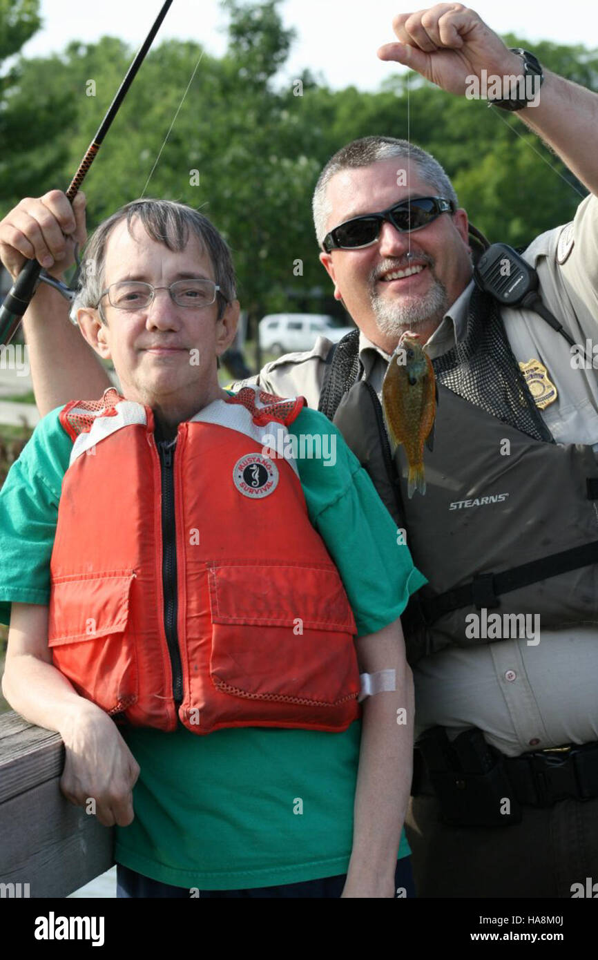 This image shows LEO Hirschboeck, a U.S. Fish and Wildlife Service law ...