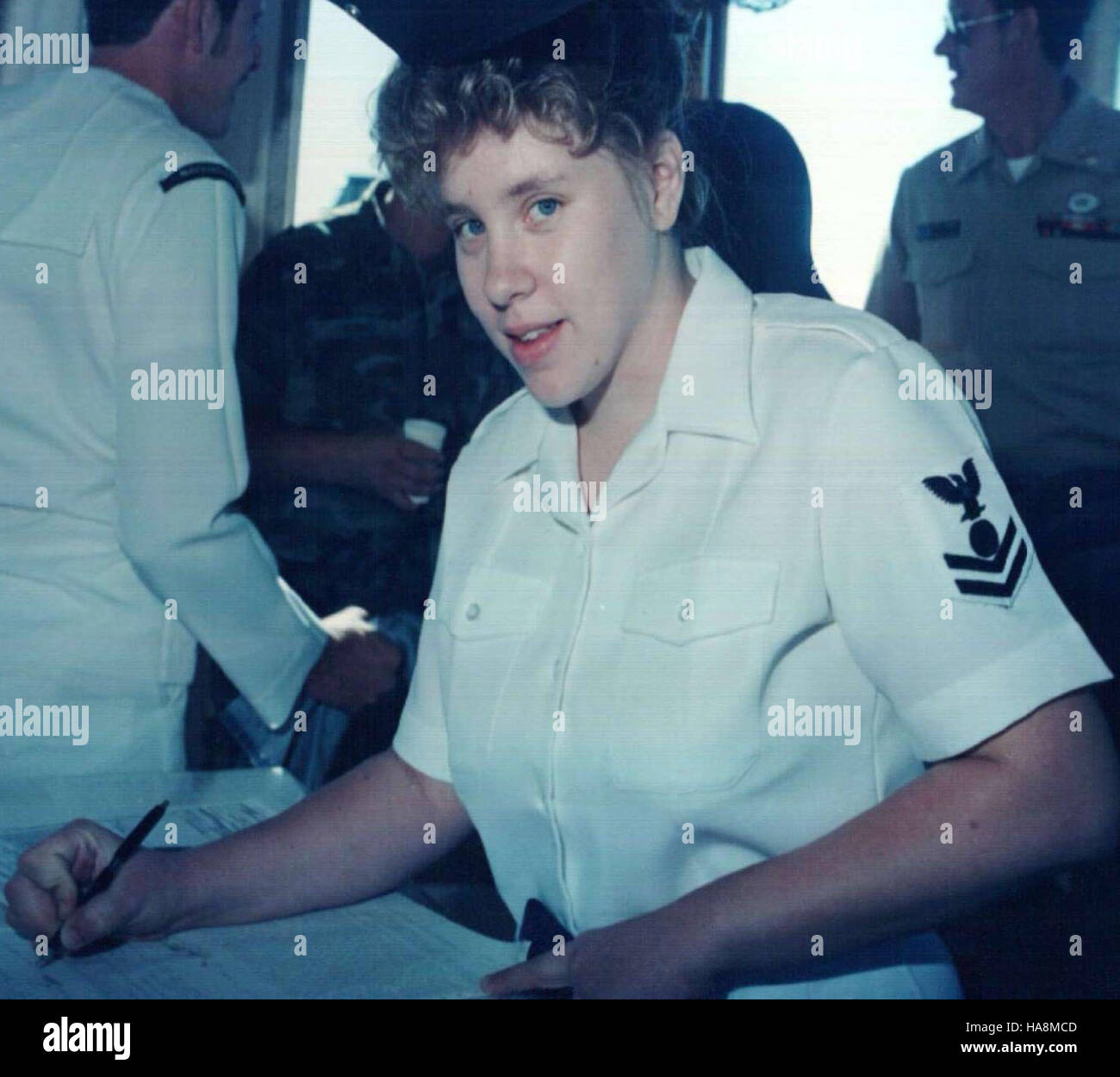 Lisa Coomes, a biologist with the U.S. Fish and Wildlife Service, is ...