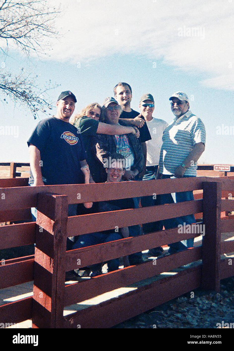 A team of Eagle Scouts completes an ADA ramp construction project at a ...