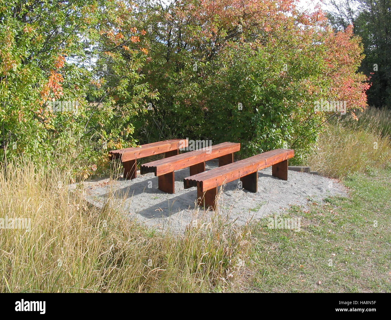 Benches in national parks, like those in the Mountain Prairie region ...