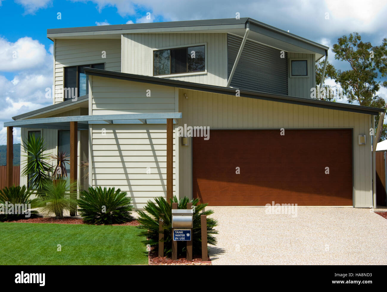 A Modern House in Australia Stock Photo - Alamy
