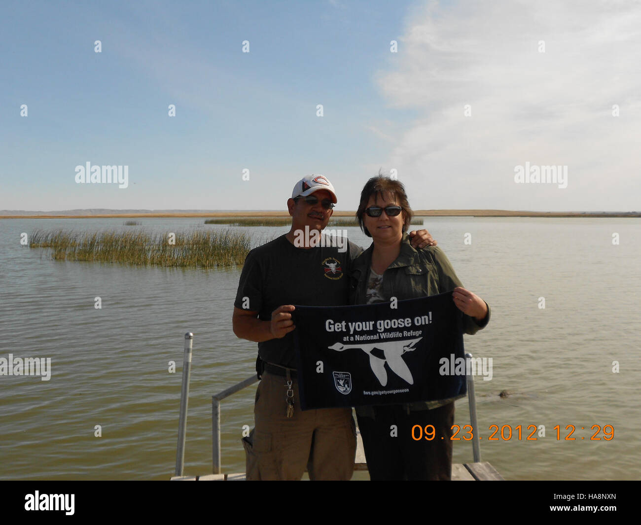 The Hopkins family visits a national park for a wildlife observation ...