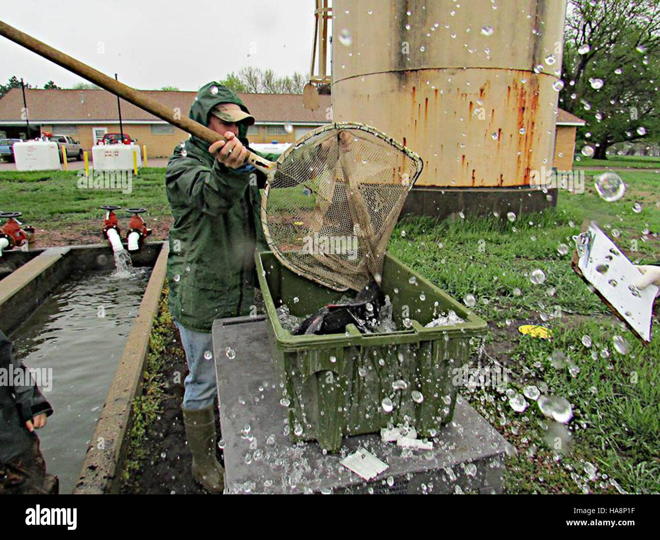 Spawning activity in a U.S. National Park is captured, illustrating the ...