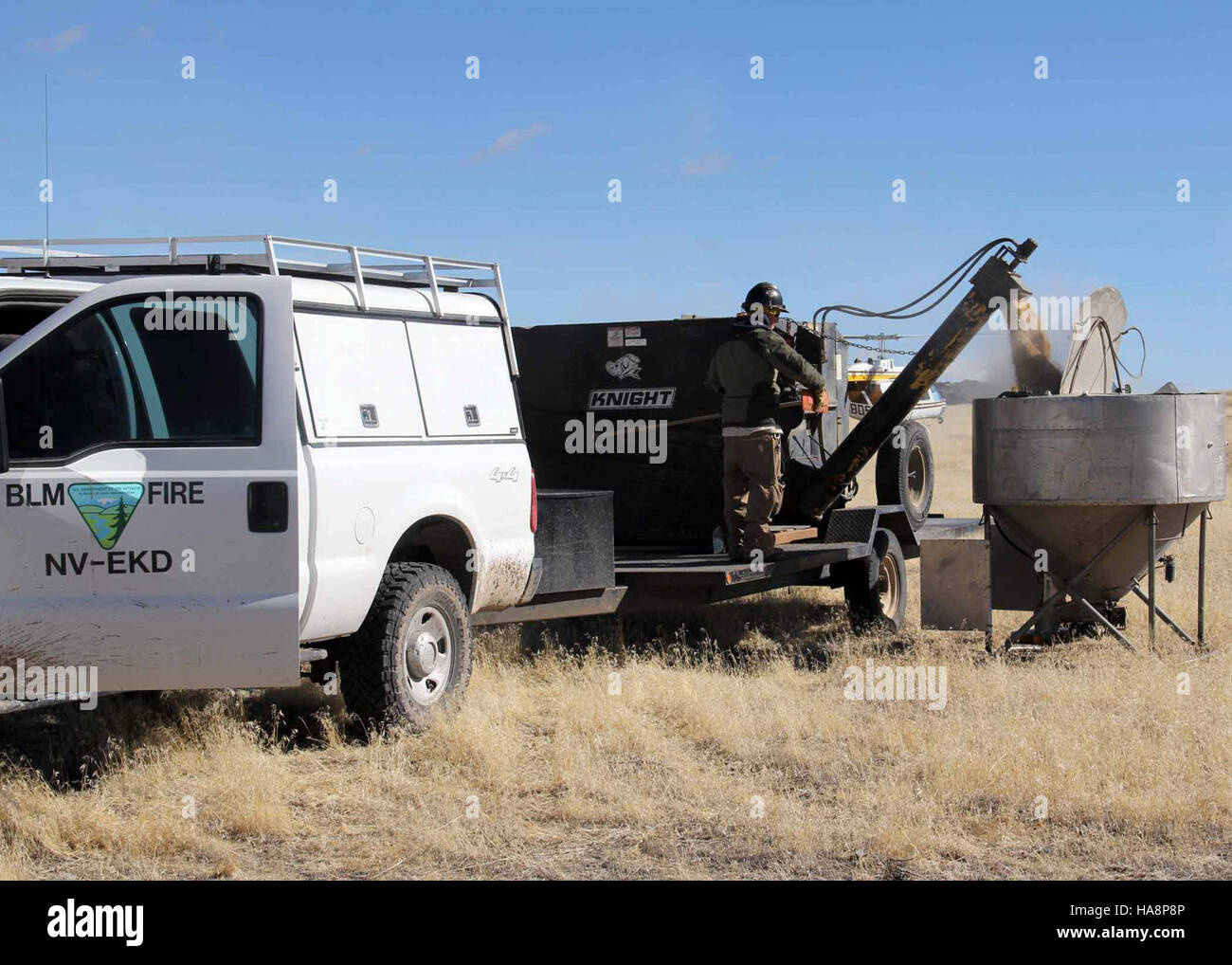 The Bureau of Land Management (BLM) conducted aerial seeding in the ...