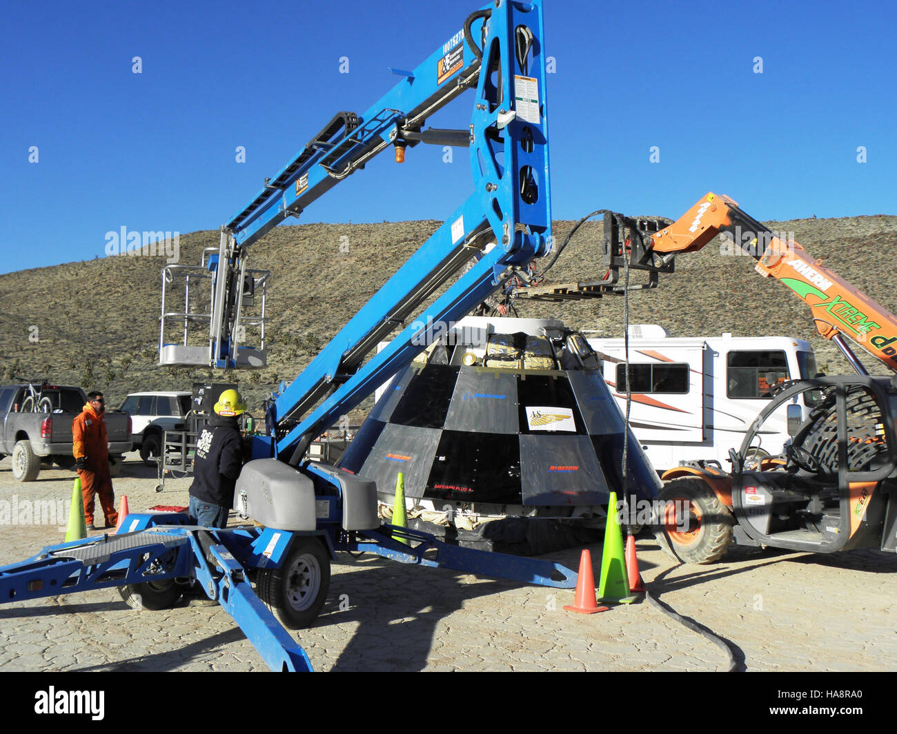 The CST-100 spacecraft test flight by Crew Space Transportation ...