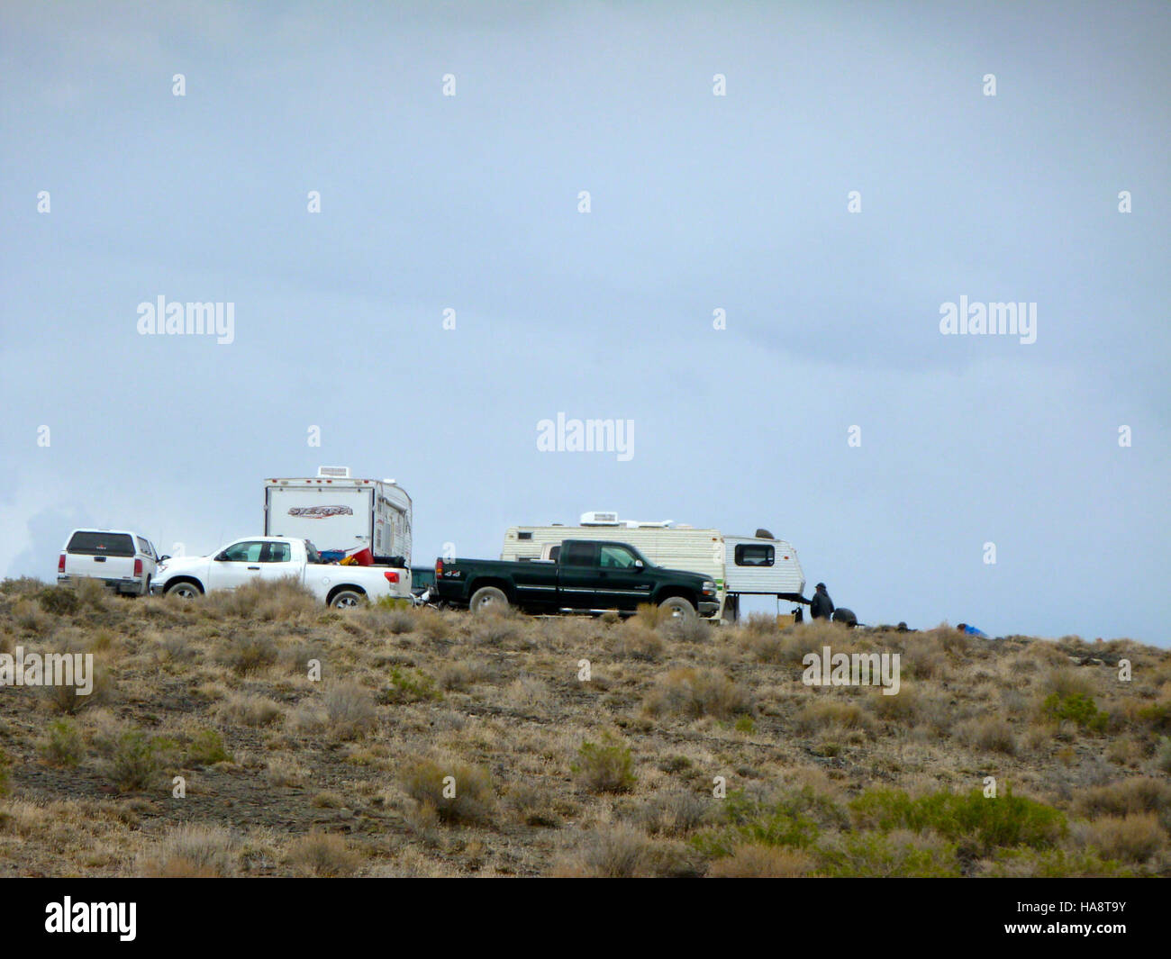 Overlooking the Playa in Nevada, this unique landscape features vast ...