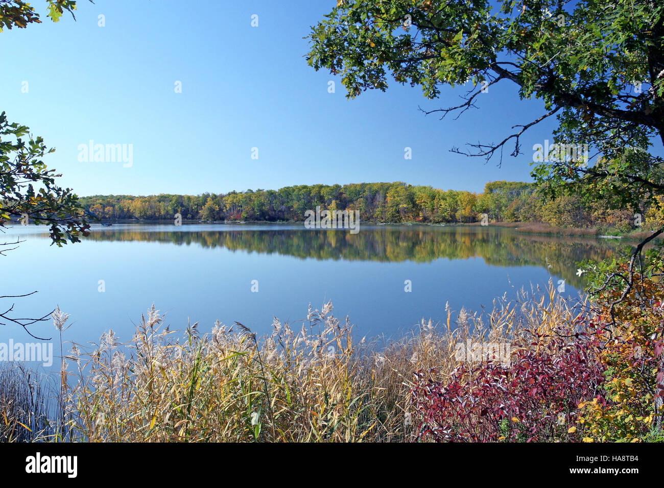 The Turtle Mountain Waterfowl Production Area (WPA) in the Mountain ...