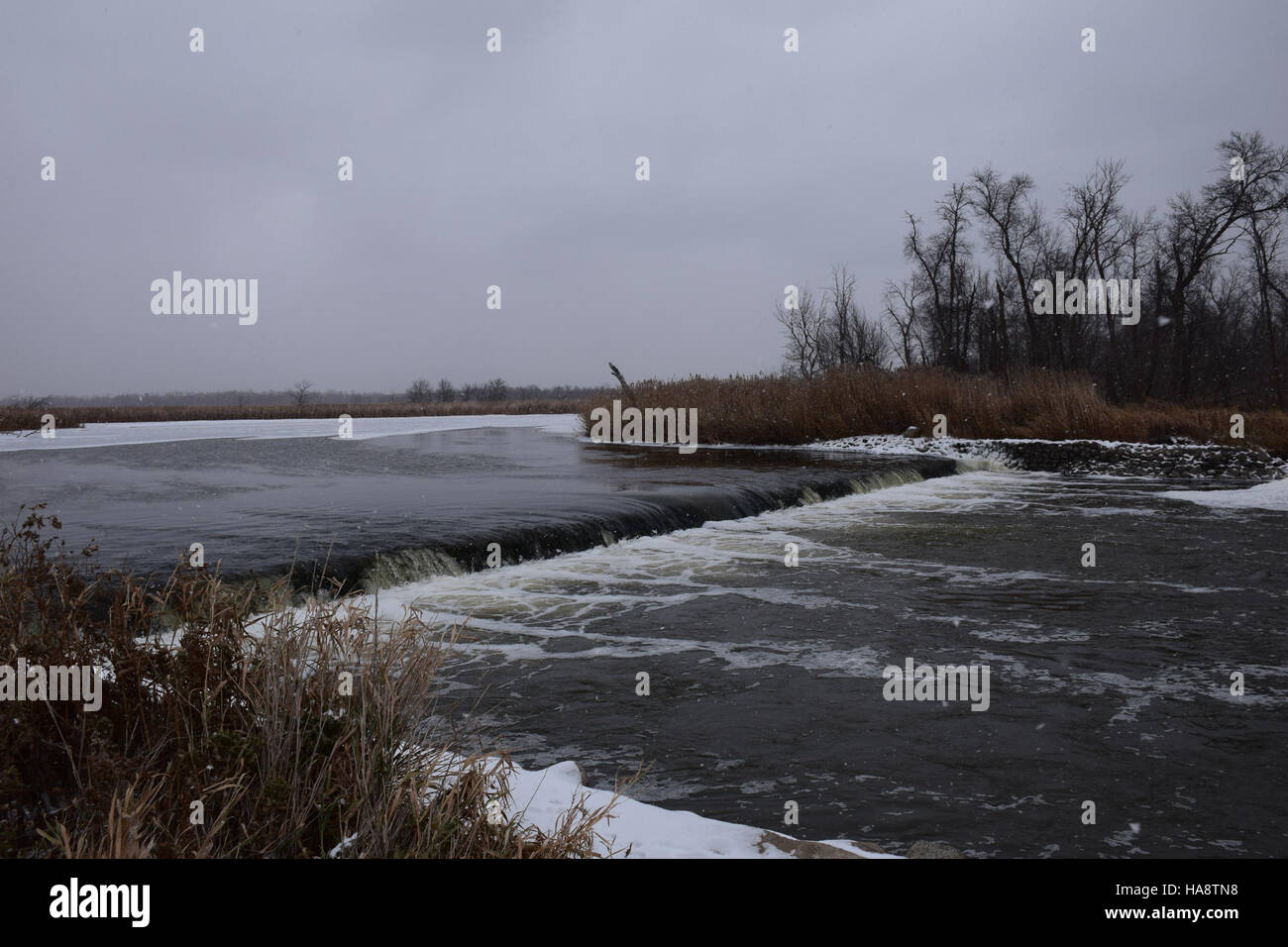 Rock Dam, a key feature in a national park, is managed by the U.S. Fish ...
