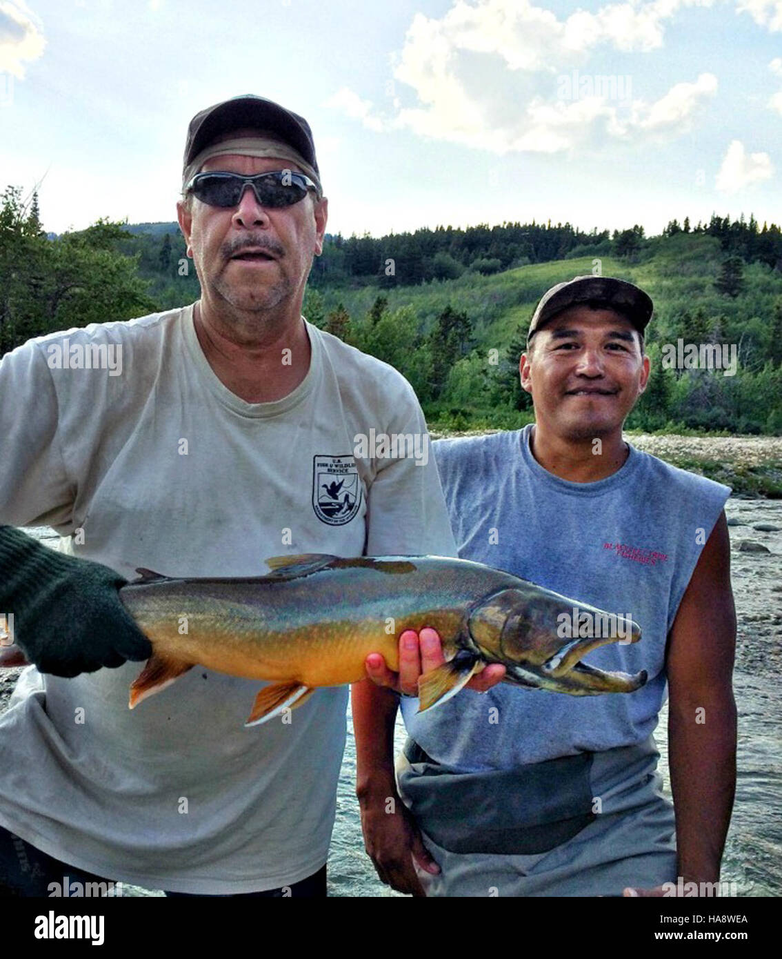 This image focuses on a collaboration between the U.S. Fish and ...