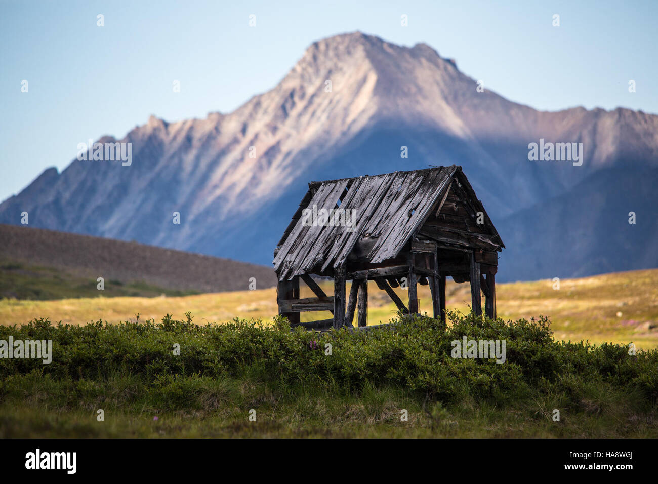 The Dry House in Bremner, located within a national park in Alaska, is ...