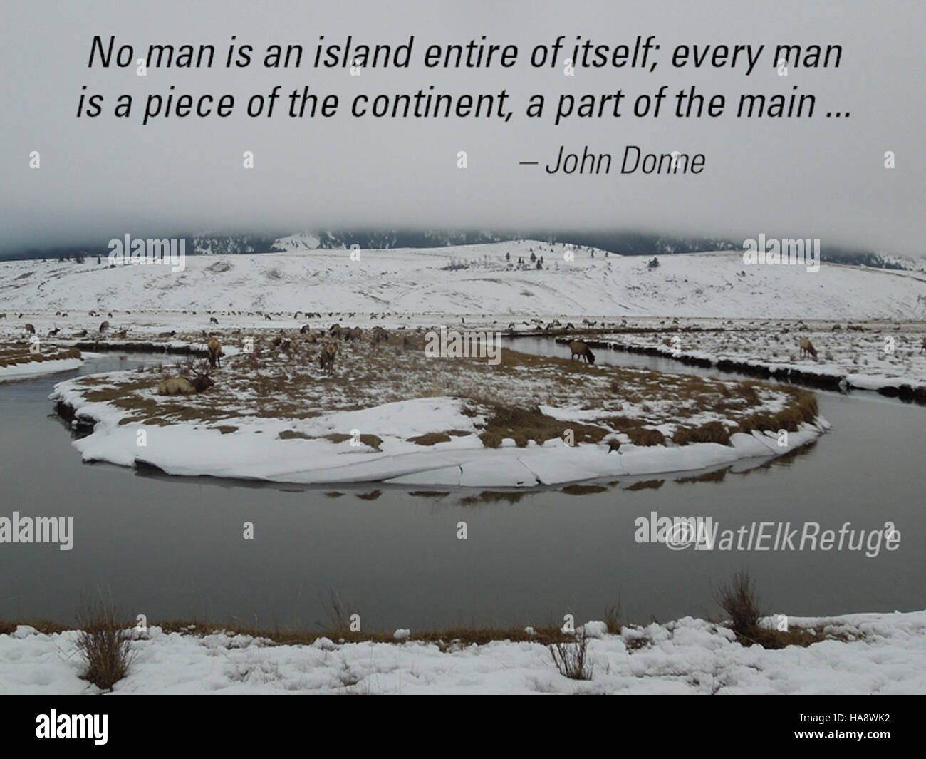 No man is an island hi-res stock photography and images - Alamy