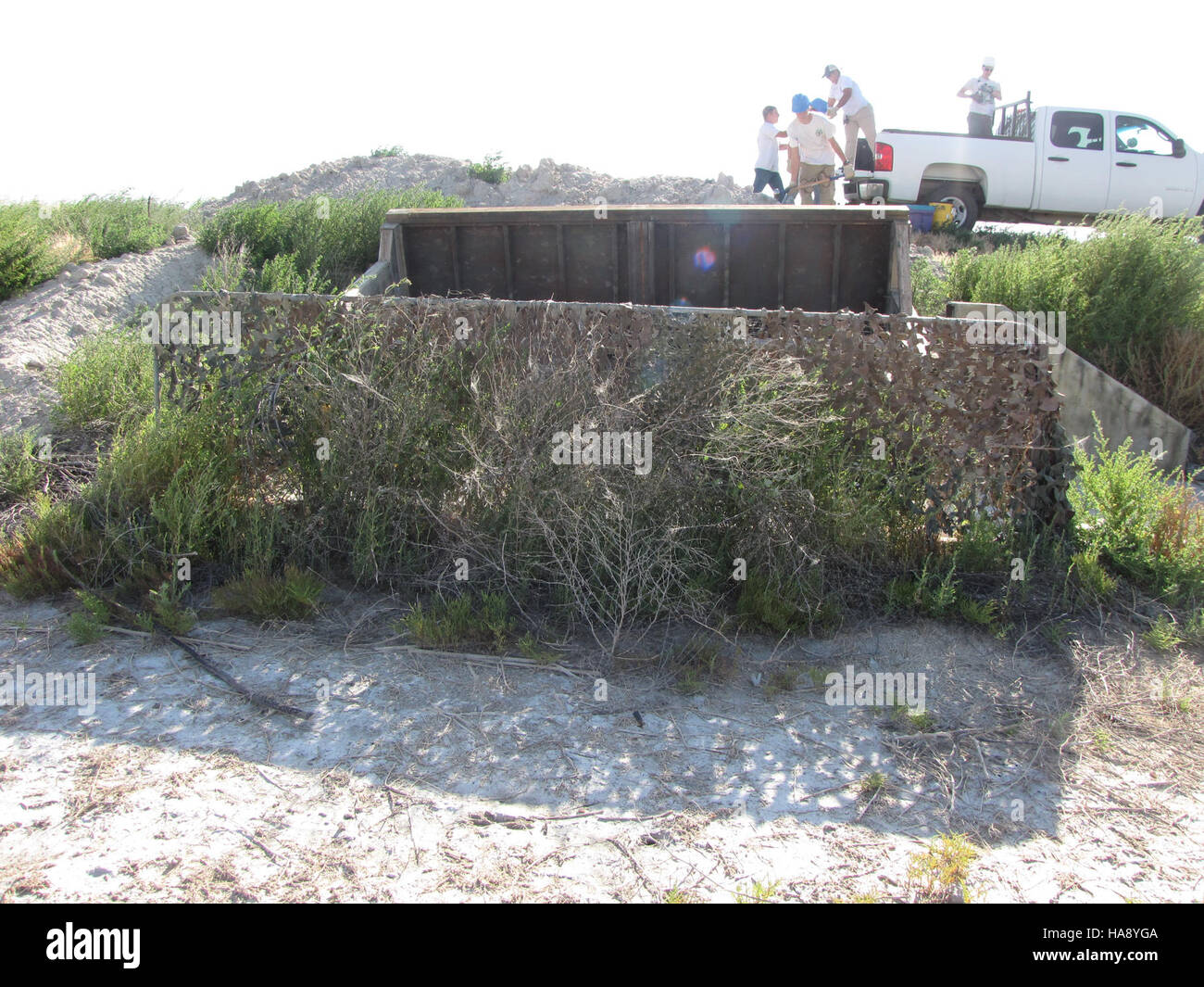 usfwsmtnprairie 23162607012 ADA Accessible Hunt Blind Stock Photo - Alamy