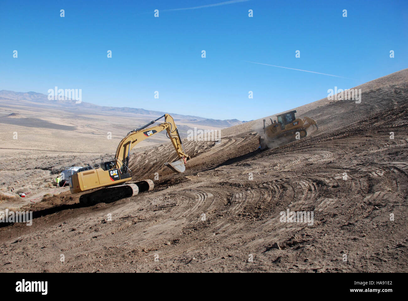 This image shows the final grooming phase of a project in a national ...