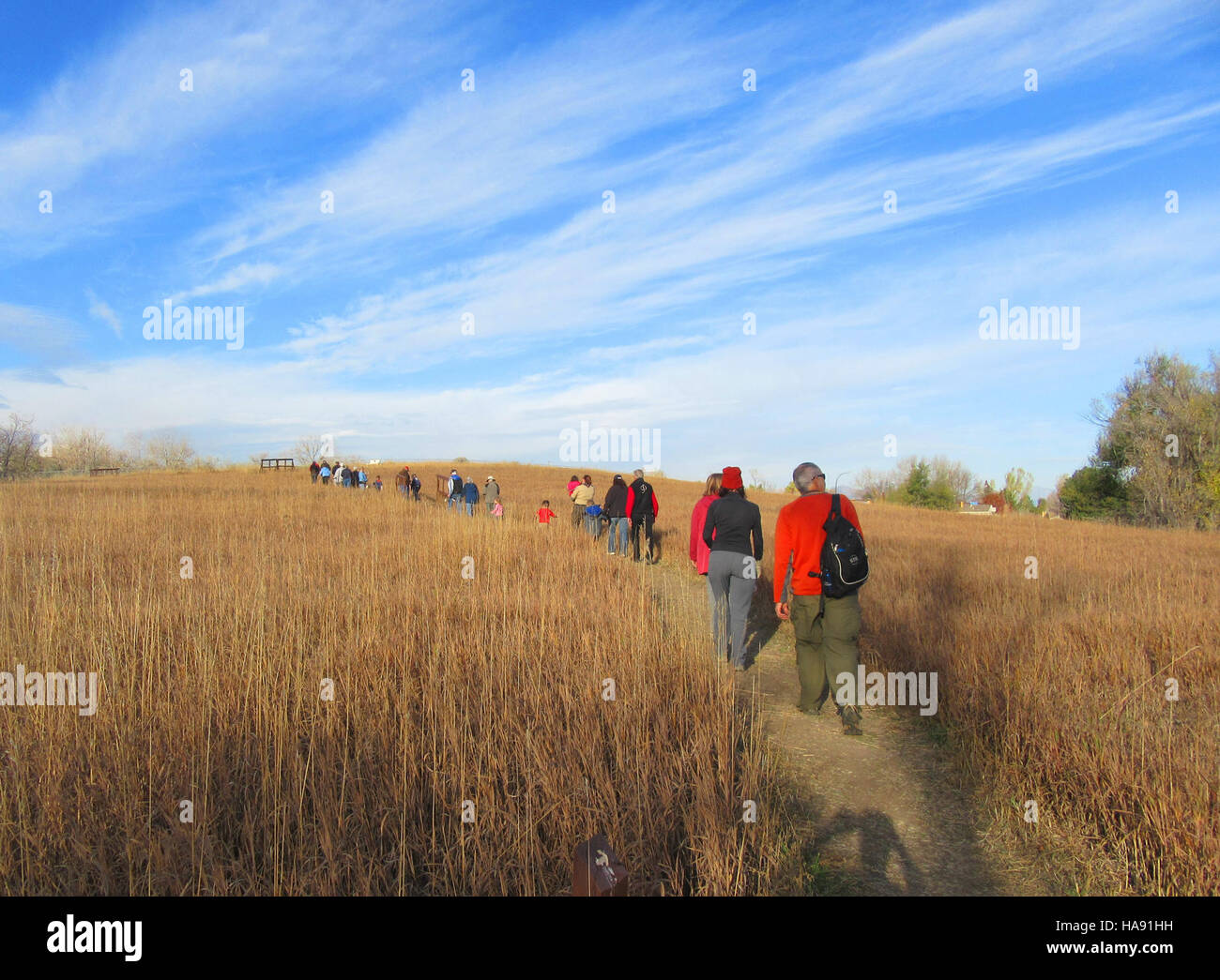 Veteran's Walk is a commemorative trail located in a national park ...