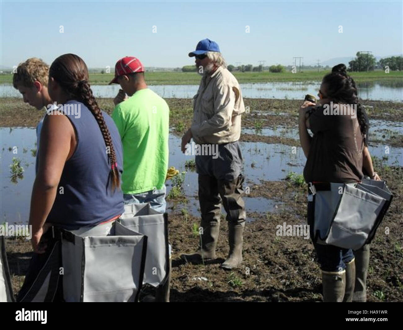 The Montana Tribal Youth Conservation Corps (YCC) Program involves ...
