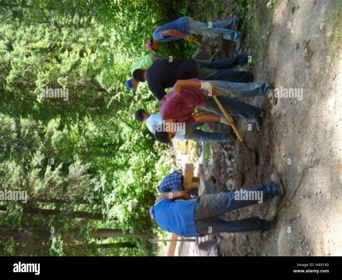 The Montana Tribal Youth Conservation Corps (YCC) program engages ...