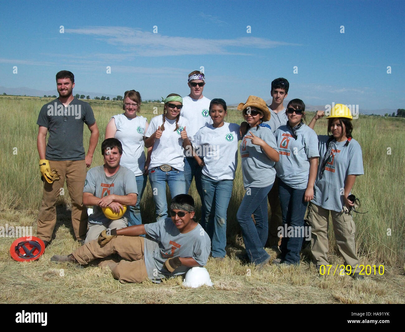 The Youth Conservation Corps and Utah Conservation Corps work to ...