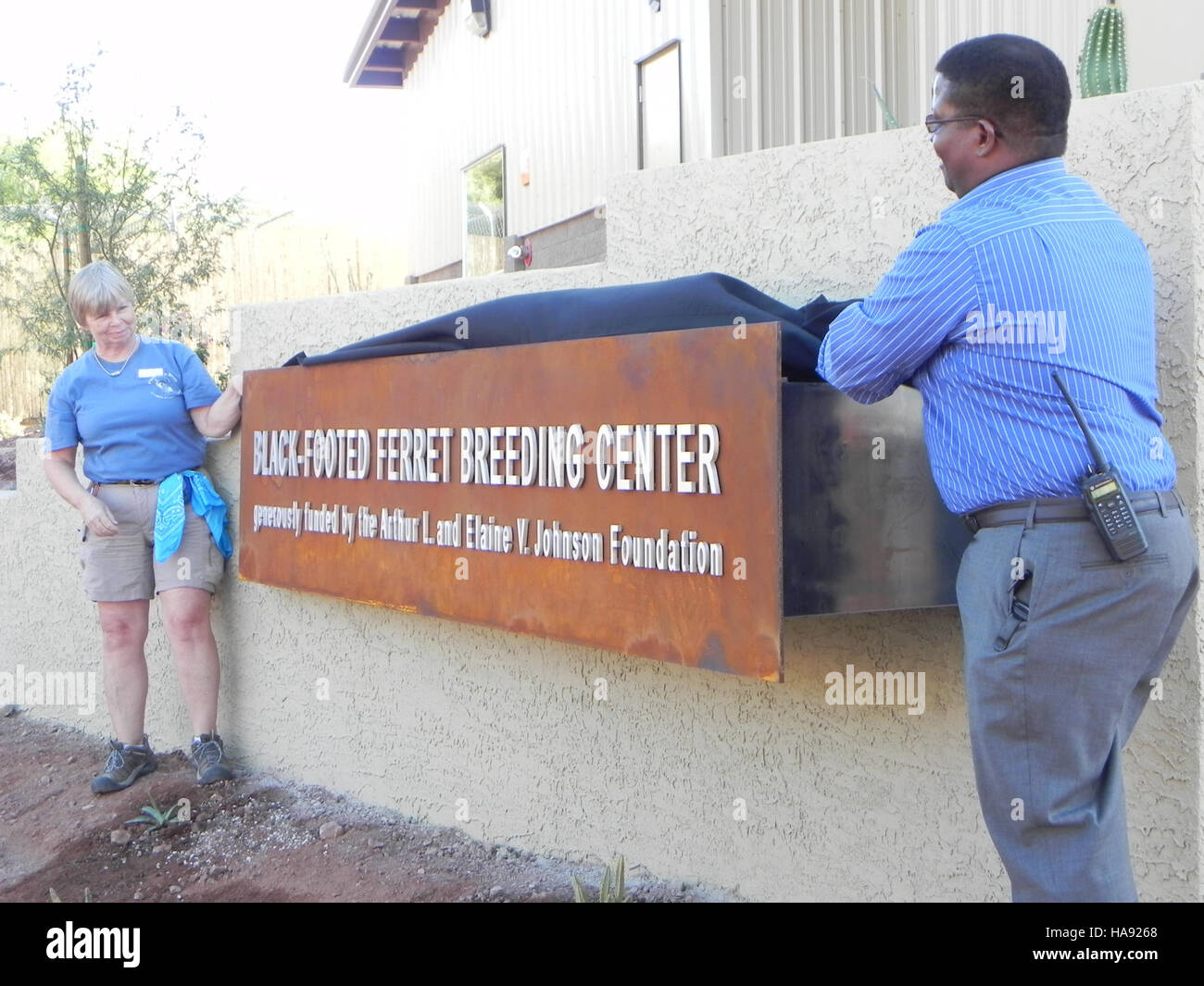 A dedication ceremony at a national wildlife refuge in the Mountain ...