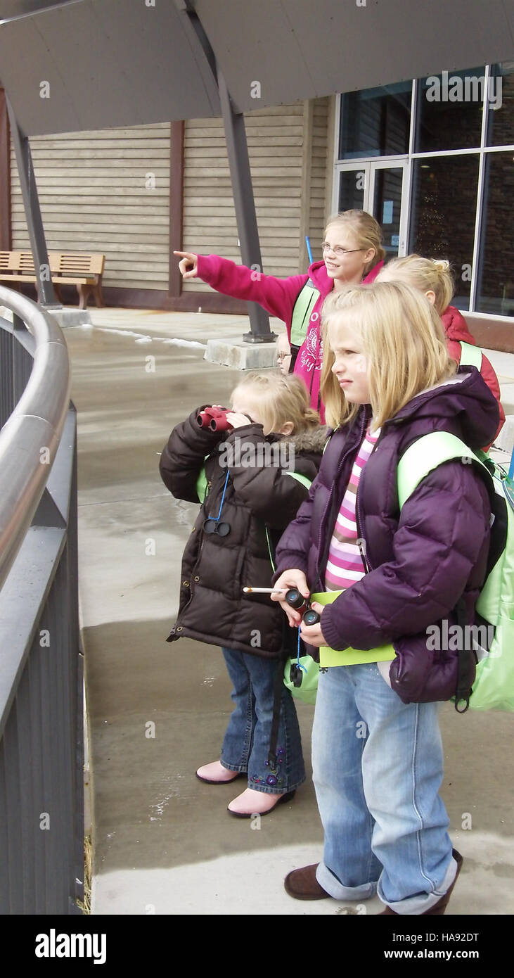 The Jr. Ranger's Birding program offers young participants a hands-on ...