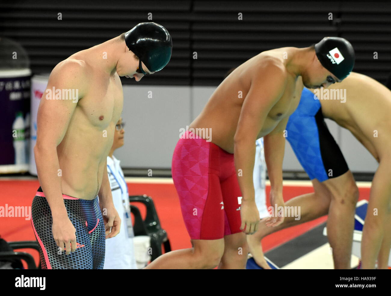 Hong Kong, China - Oct 29, 2016. English competitive swimmer Benjamin ...