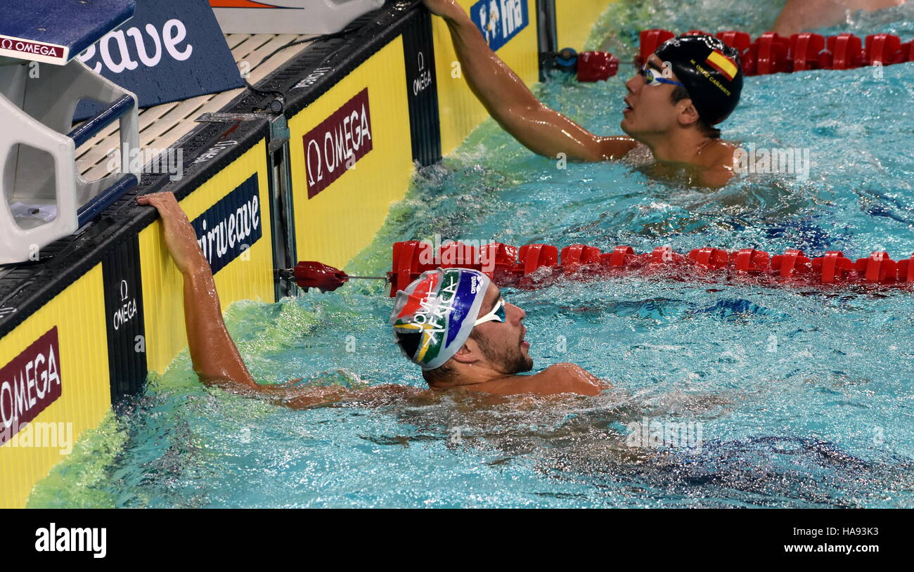 Hong Kong, China - Oct 29, 2016. Olympic and world champion swimmer ...