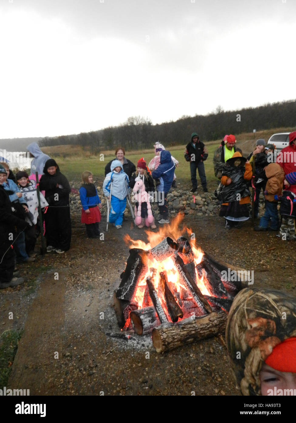 The Haunted Hayride event at a national park offers visitors a ...