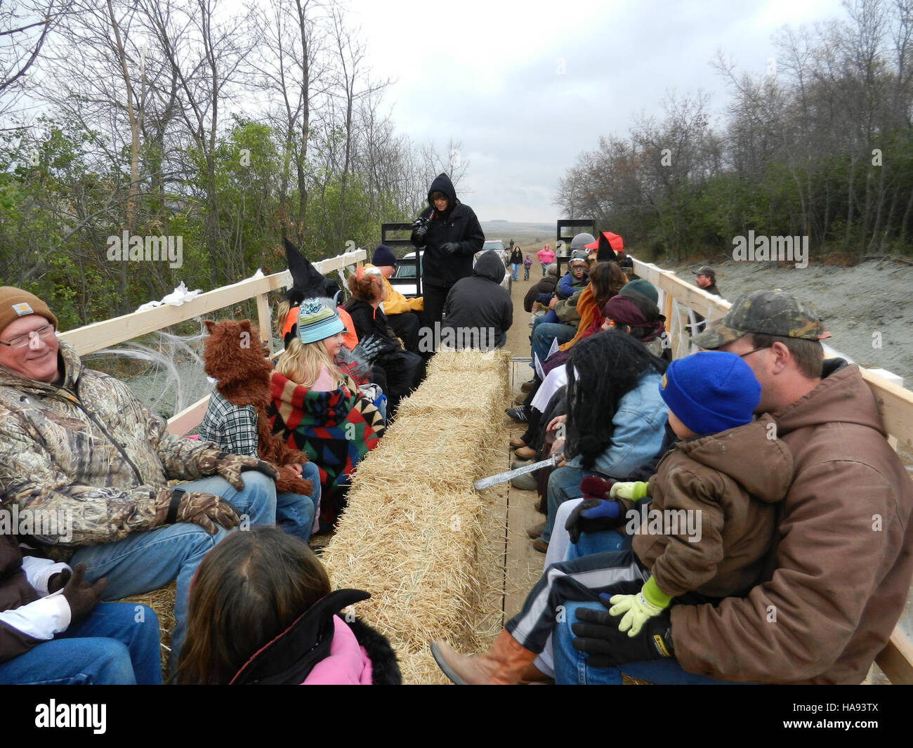 usfwsmtnprairie 6260771094 Haunted Hayride Stock Photo - Alamy