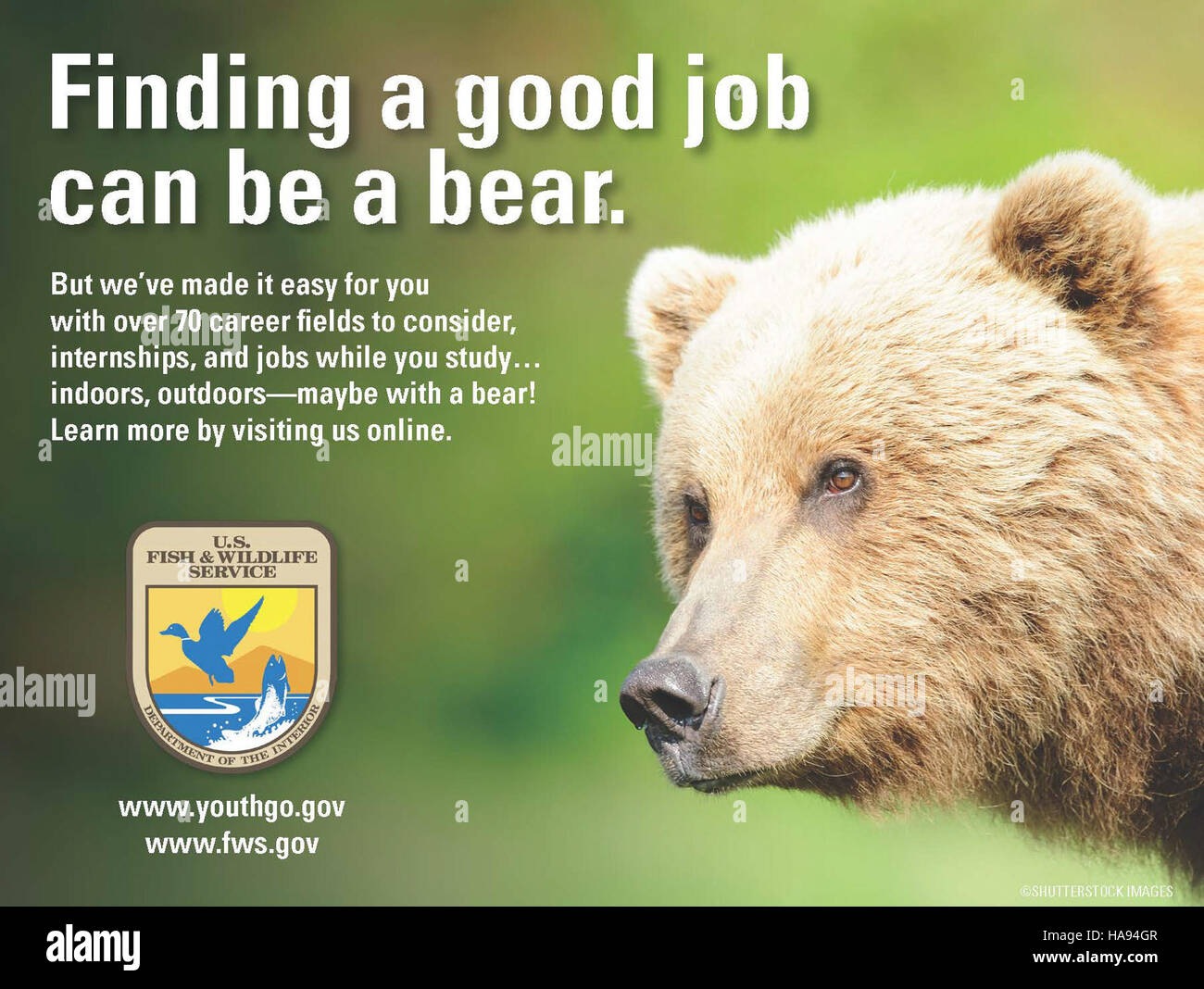 A job advertisement by the U.S. Fish and Wildlife Service seeks ...