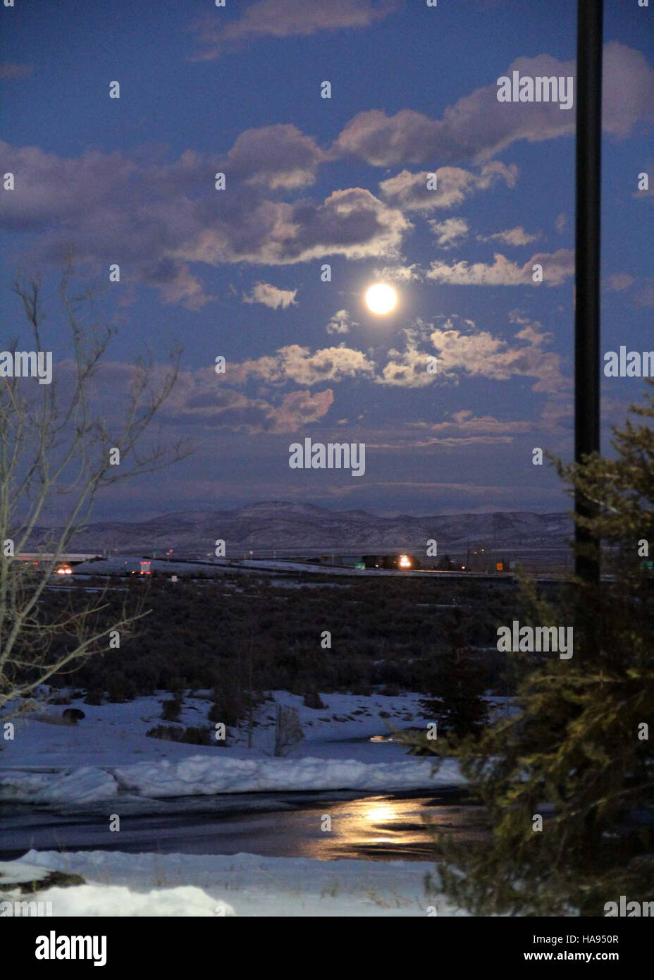 Snowshoe hiking at the California Trail Center in Elko County offers an ...