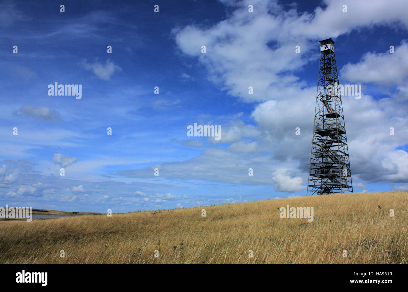Prairie Lookout, located in a national park, offers sweeping views of ...