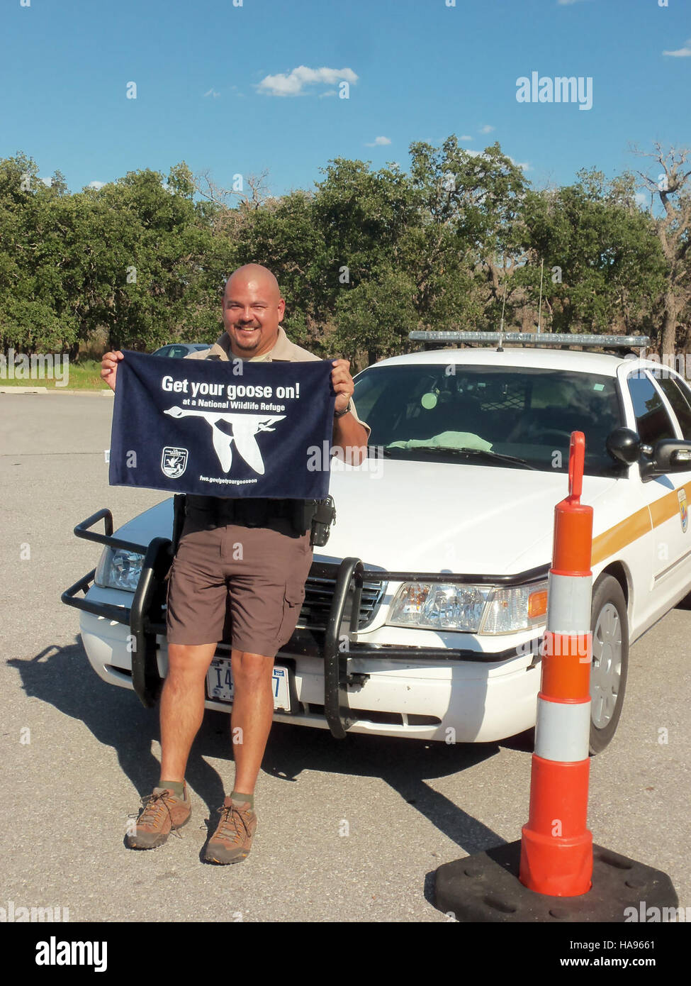 In this educational program, visitors learn about the migratory ...