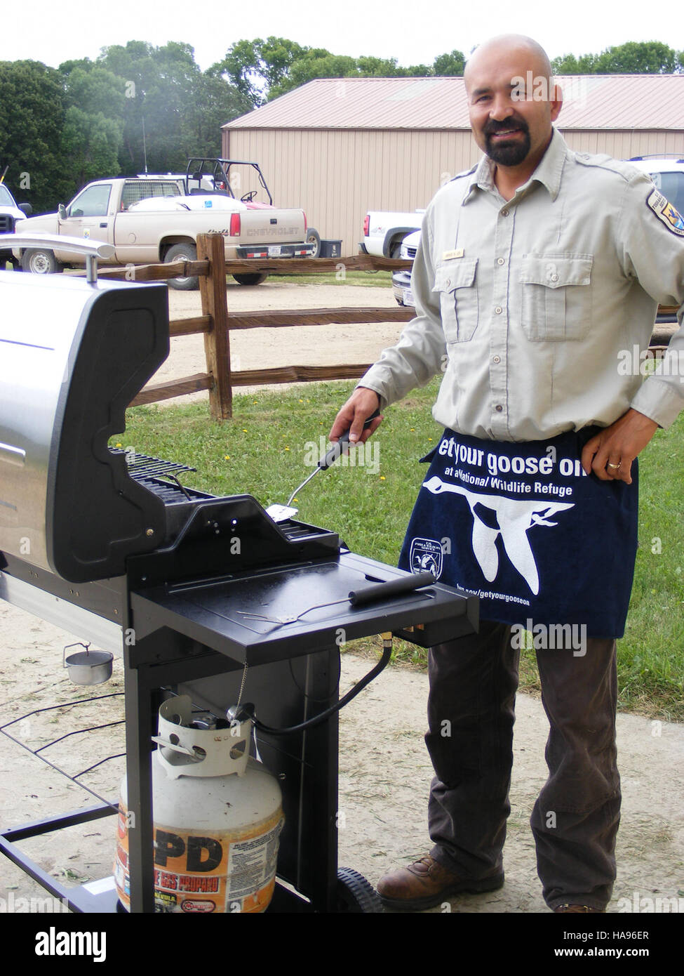 The 'Grill Master' event, held in a National Park, featured a unique ...