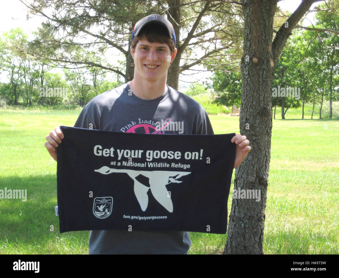 This image highlights wildlife conservation efforts, particularly the ...