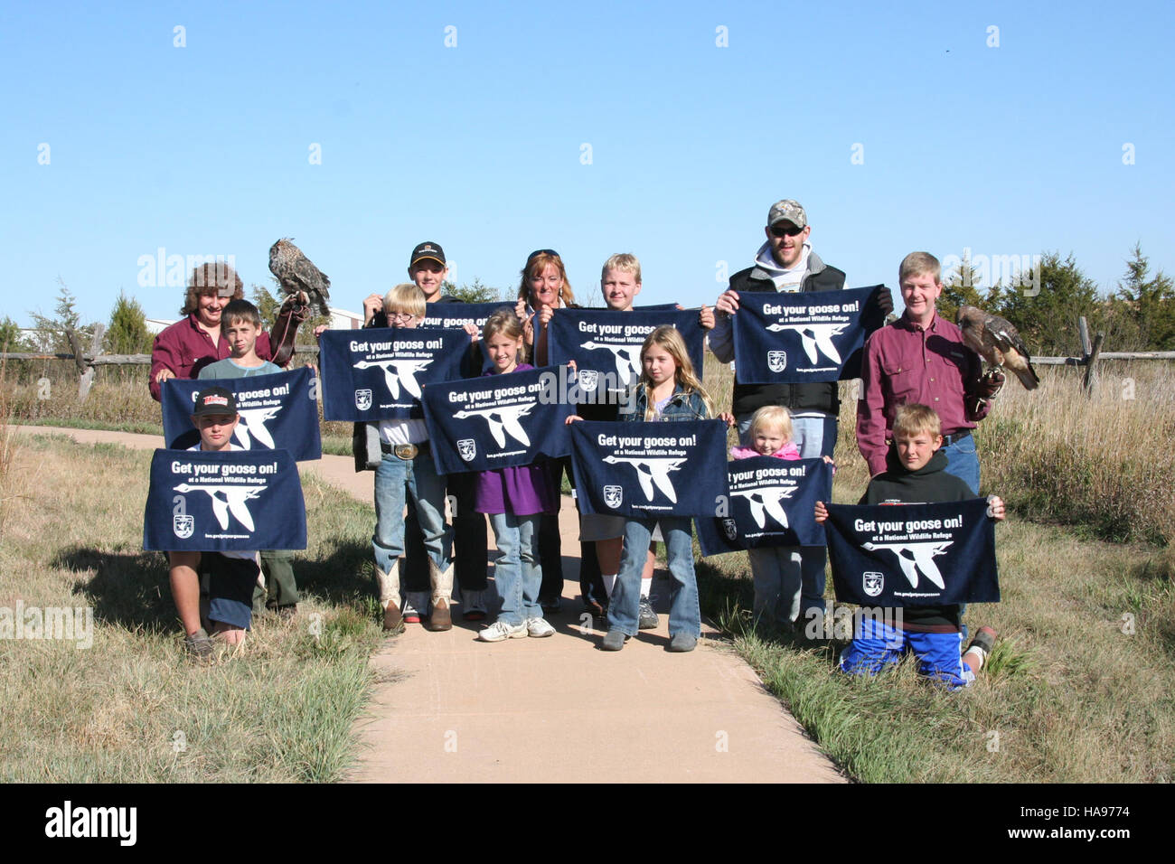 This image from the U.S. Fish and Wildlife Service features a raptor, a ...