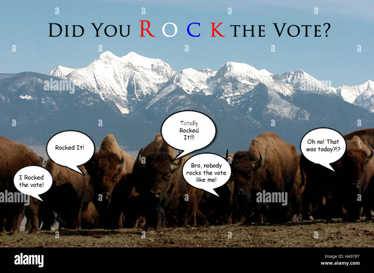 Vote rock hi-res stock photography and images - Alamy