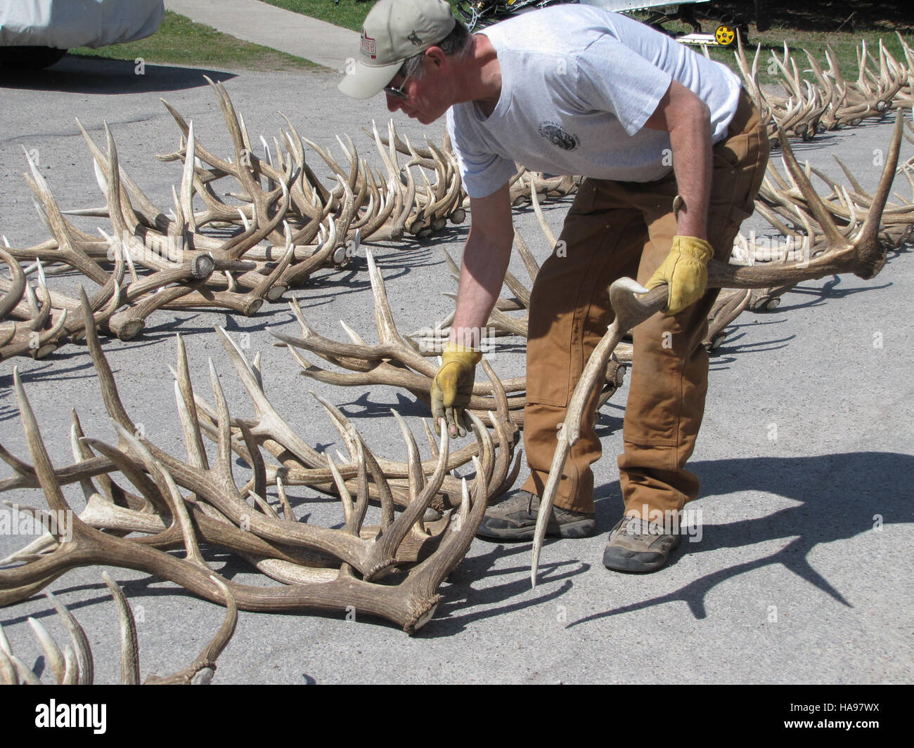 This photograph offers a behind-the-scenes look at the operations of ...