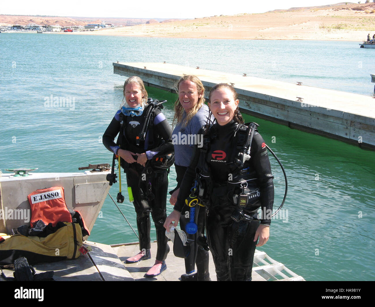 The R6 Dive Team, part of the U.S. Fish and Wildlife Service, is ...