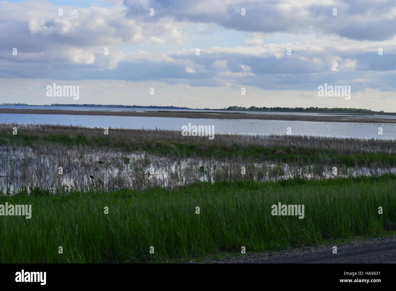 The image 'Sand Lake' captures the beauty of the Sand Lake National ...