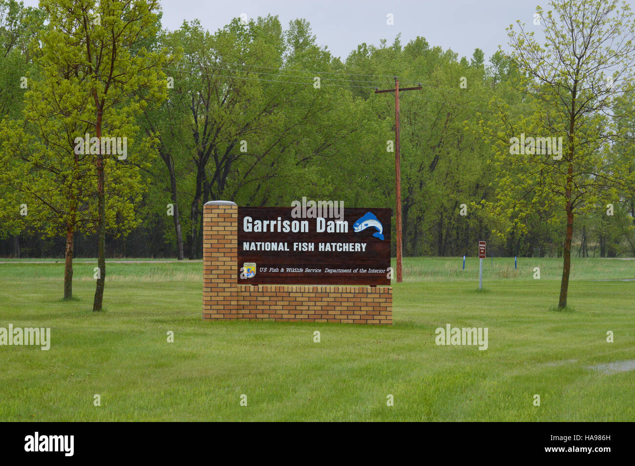 Garrison dam hi-res stock photography and images - Alamy