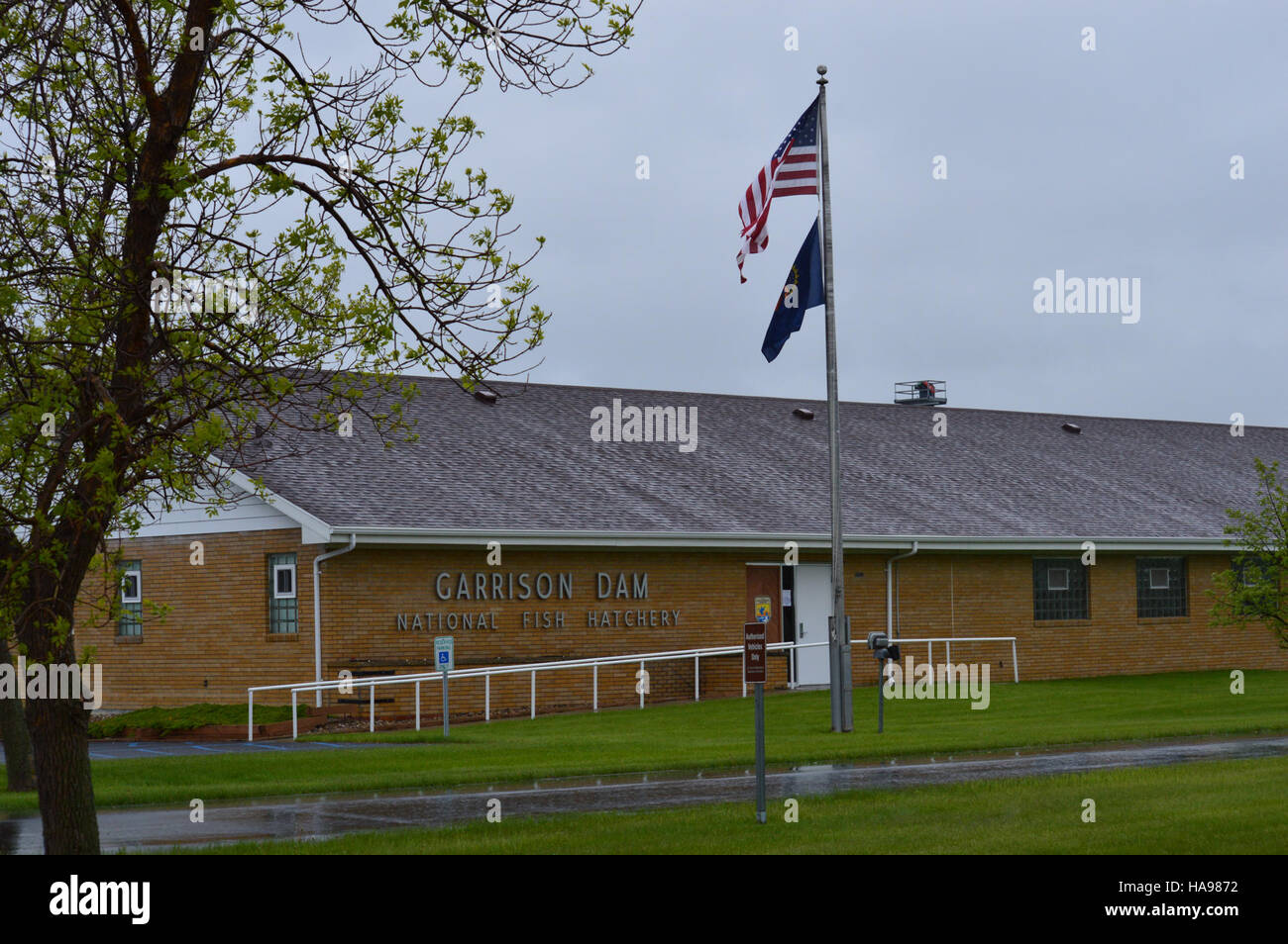 Garrison dam hi-res stock photography and images - Alamy