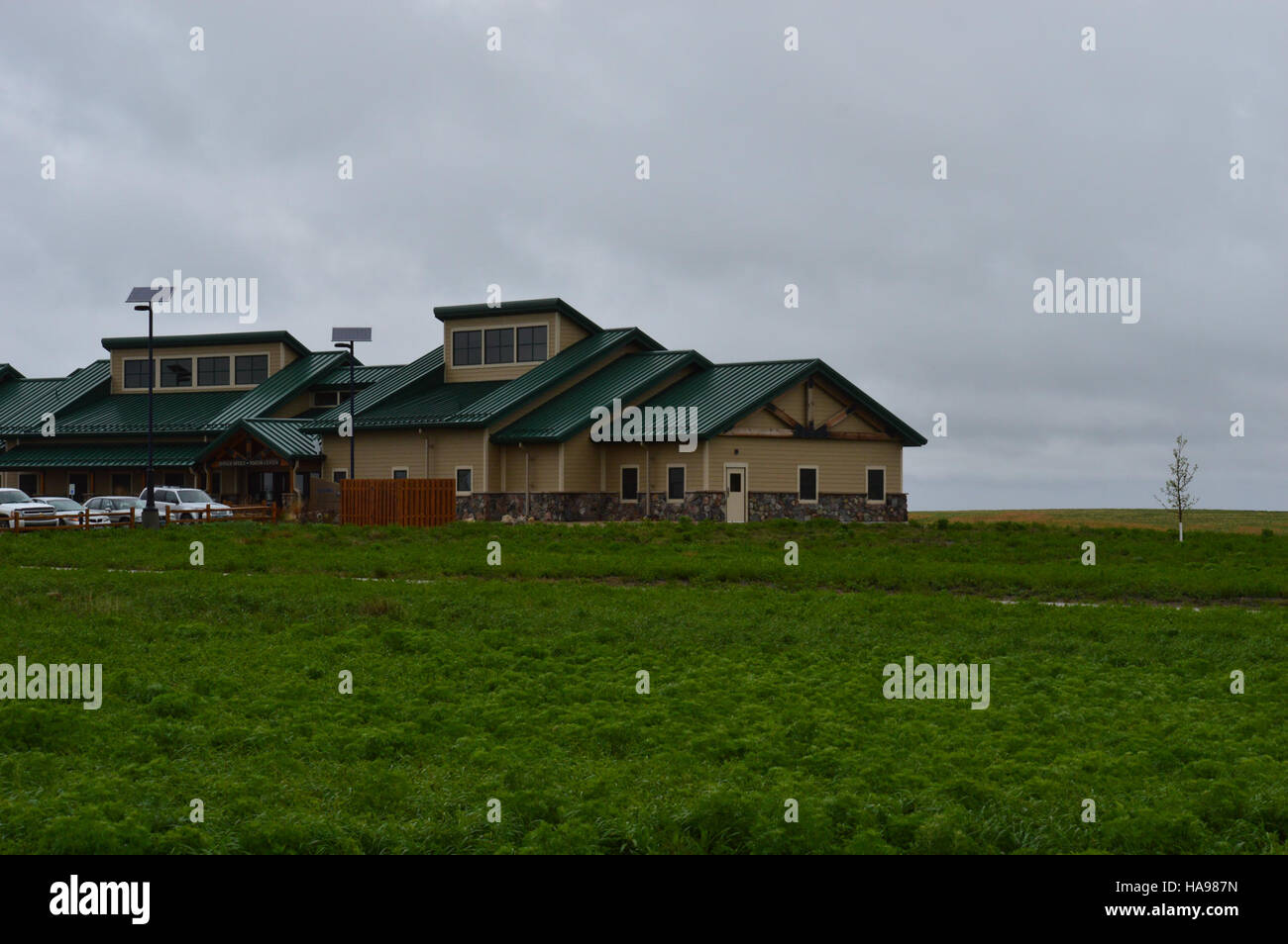 This image showcases the Audubon National Wildlife Refuge (NWR) Visitor ...