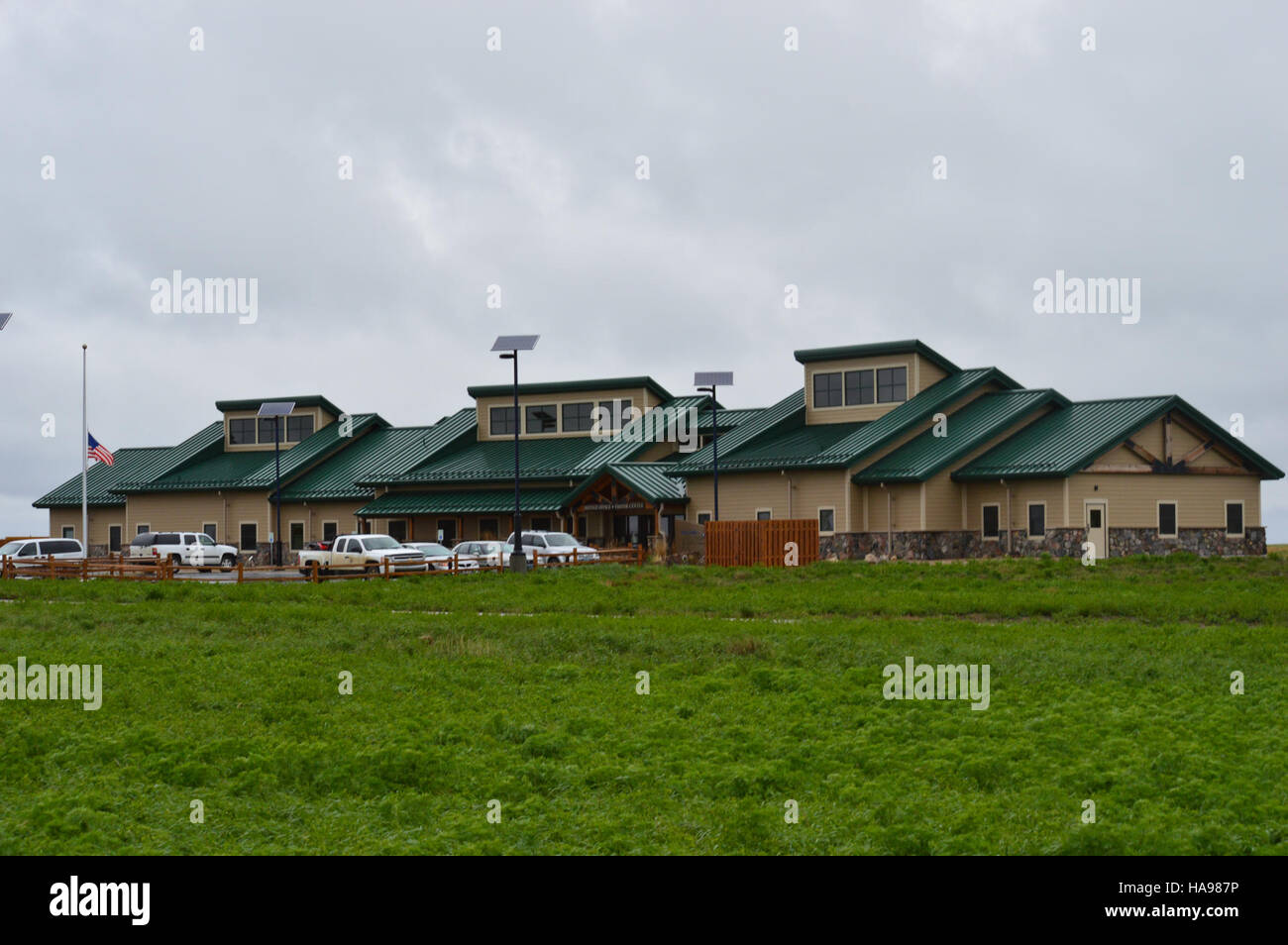 The Audubon National Wildlife Refuge (NWR) Visitor Center and Offices ...